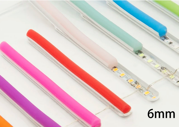 6mm Neon CNC Cutting Tool | Endmill for Silicone & Acrylic